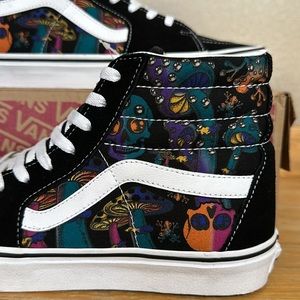 Vans | Shoes | Vans Sk8 Hi Trippy Drip Black Multiple Mens Size 95 ...